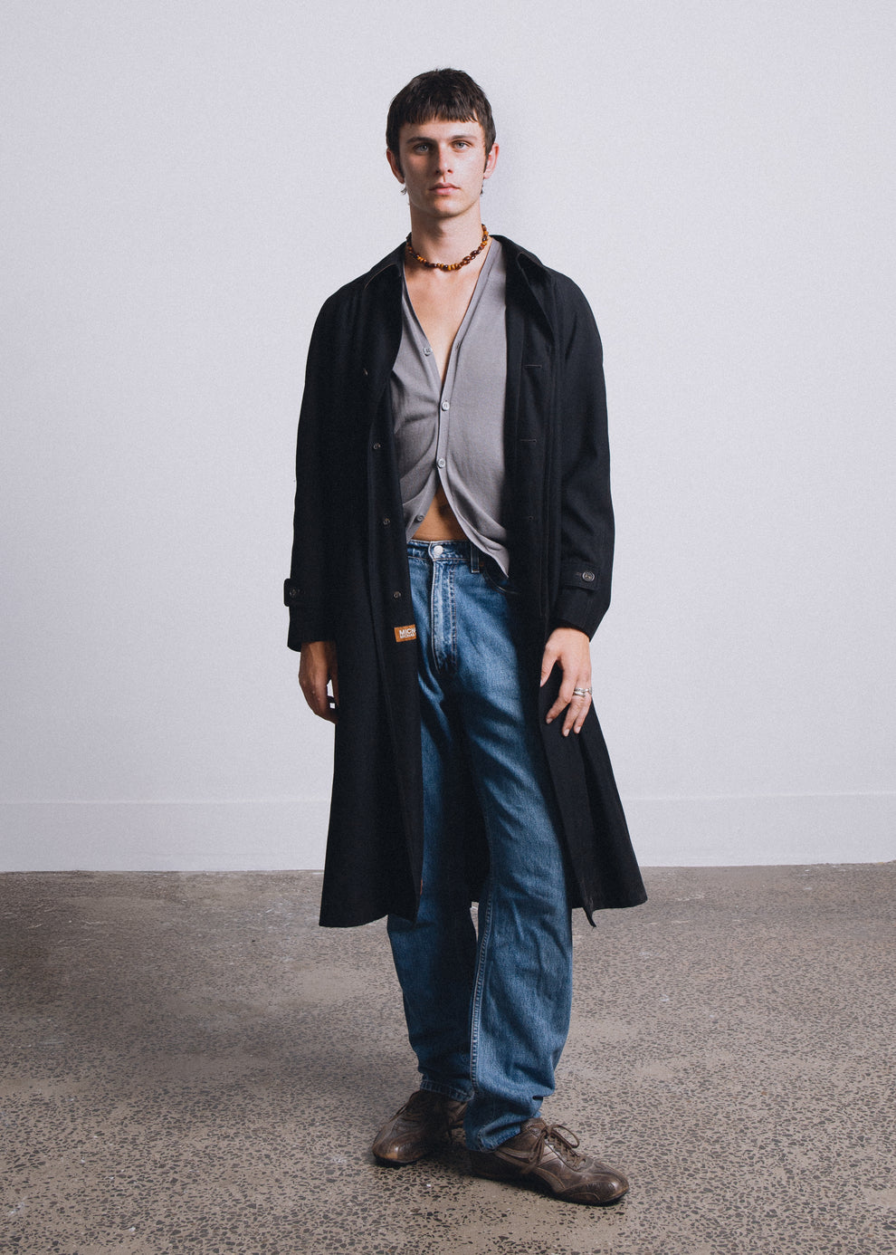 Doppelganger Knit Vest - Grey – PDA Shop